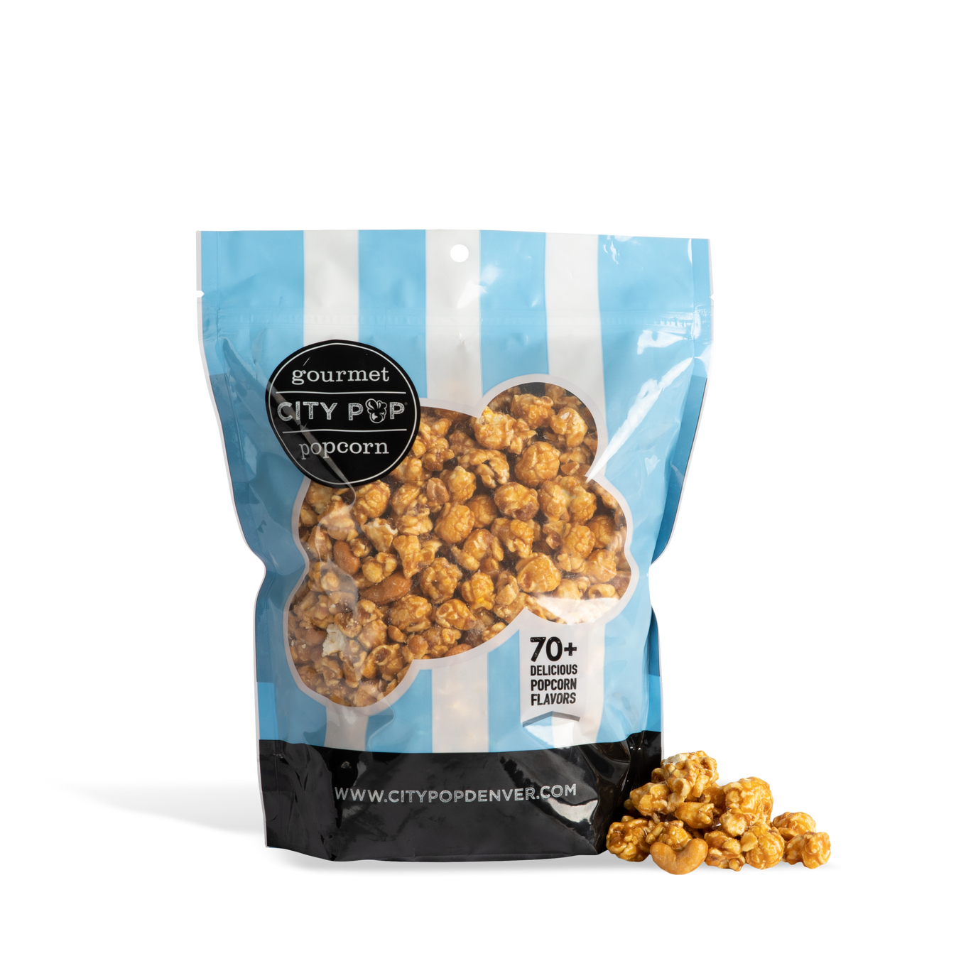 Caramel Cashew Popcorn – City Pop